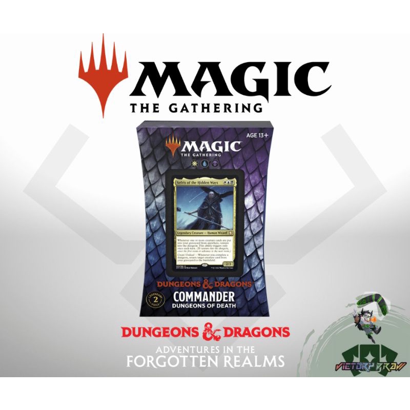 Mtg: (AFR) Adventures in Forgotten Realms Commander Deck | Shopee ...
