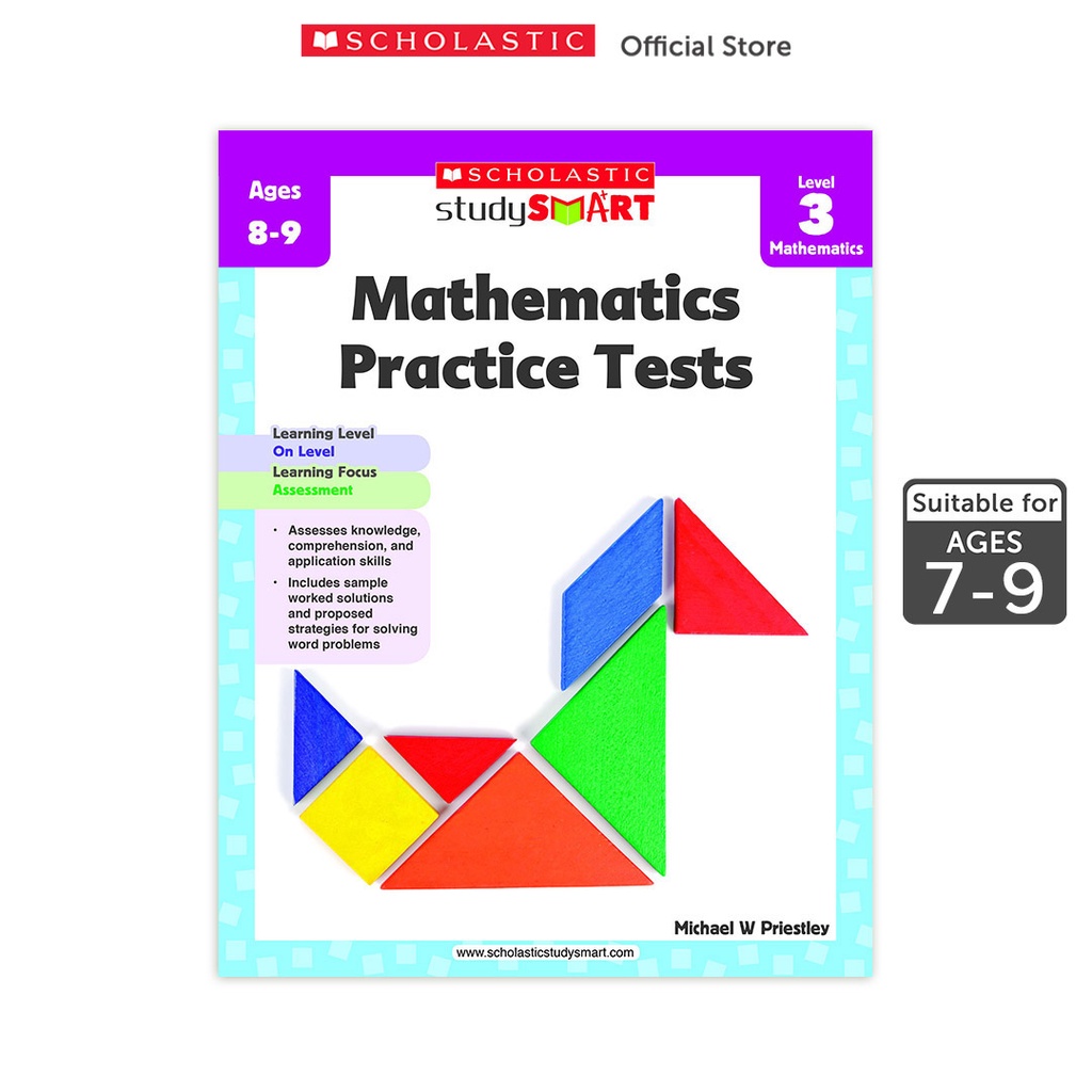 Scholastic: Study Smart: Mathematics Practice Tests (L3) (ISBN ...