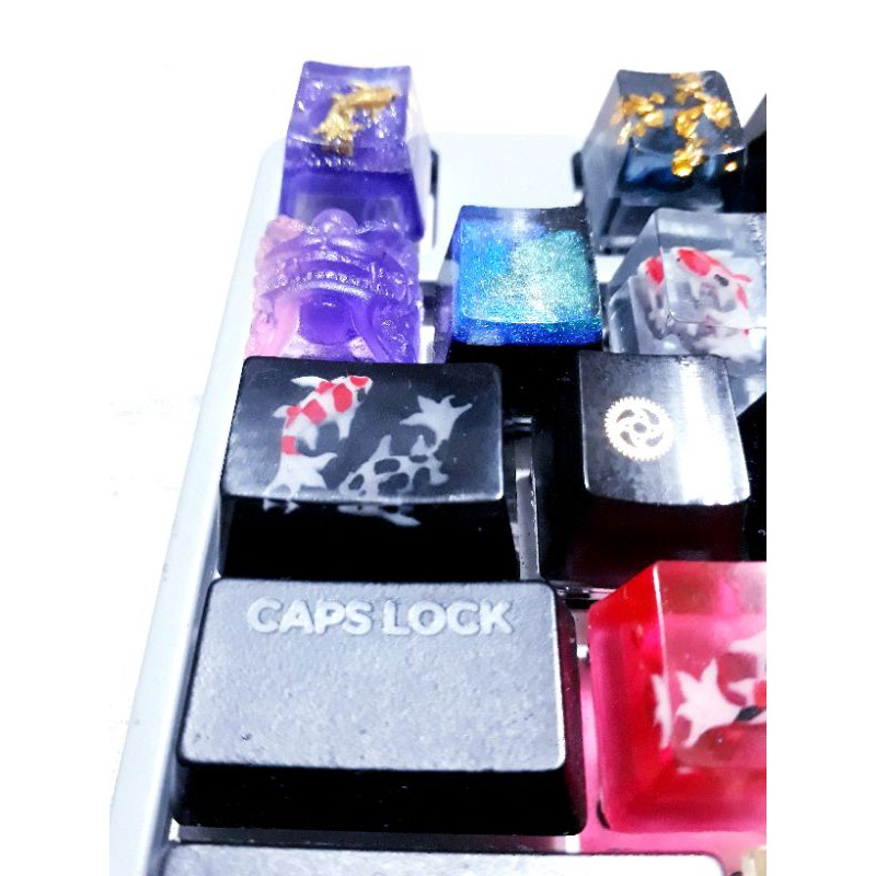 Keycap artisan Pisces 1.5u(Tab) decorates gaming mechanical keyboard ...