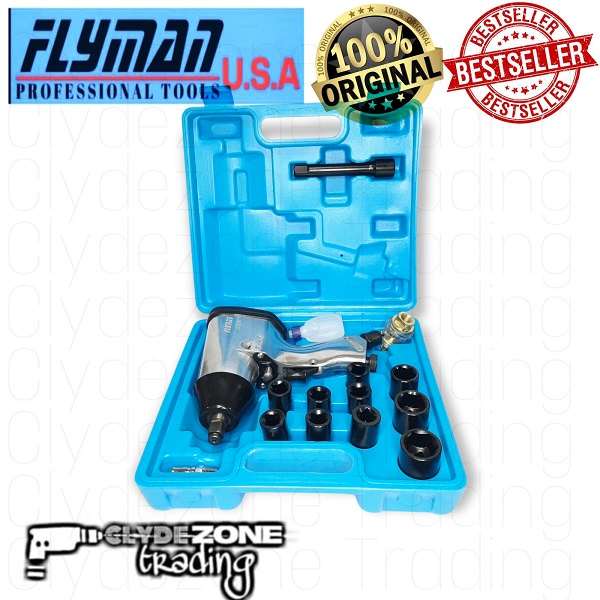 FLYMAN ORIGINAL AIR IMPACT PNEUMATIC IMPACT WRENCH | Shopee Philippines