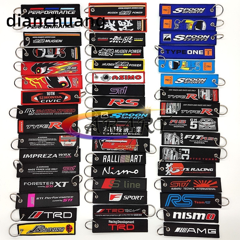 JDM BRIDE NEW STYLE Car Key Chain Ring Tag For Honda Civic JS Racing ...