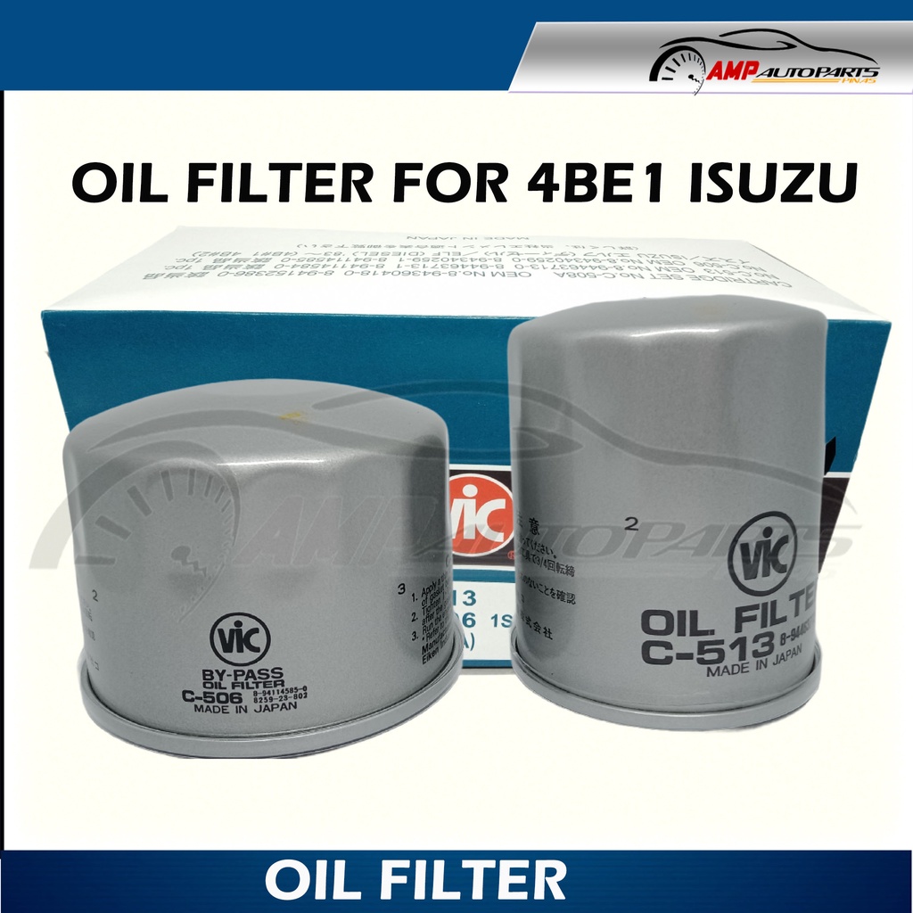 Oil Filter For Isuzu 4be1 | Shopee Philippines