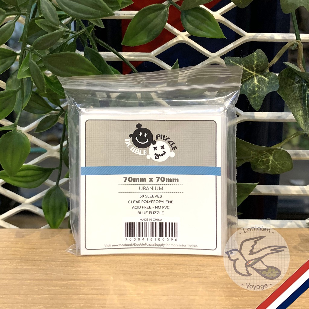 Double Puzzle: Blue (Uranium) Card Sleeve Trading Idol Cards Without ...