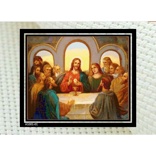 THE LAST SUPPER CROSS STITCH PATTERN | Shopee Philippines