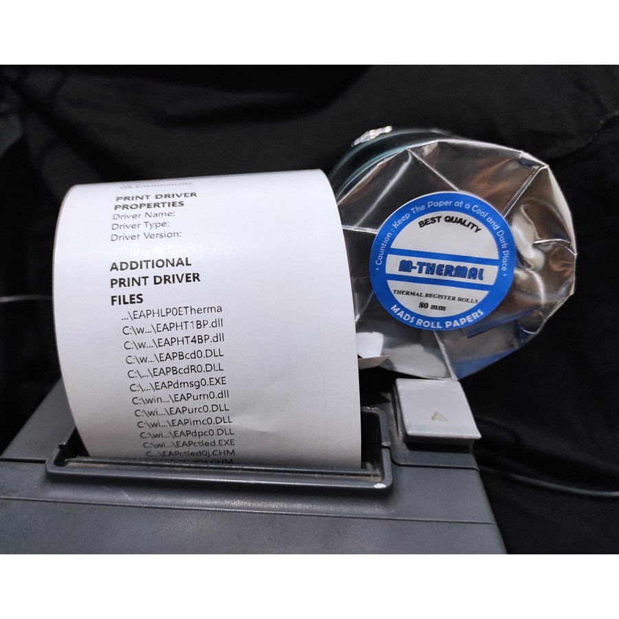 Thermal Receipt Paper 80x80 Paper Roll For Ticket Parking Cashier Paper ...