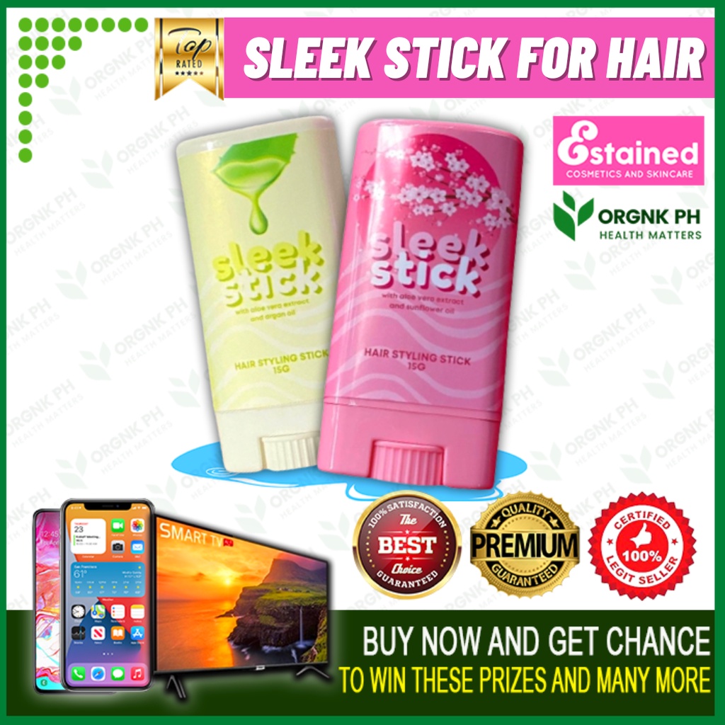 ORGNKPH Original Sleek Stick with Aloe Vera Argan Oil Sunflower Oil 15g ...