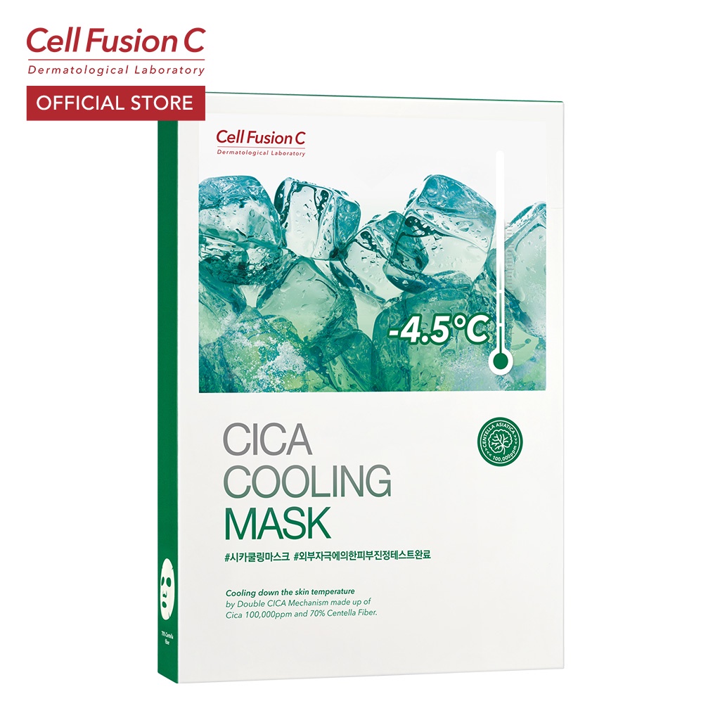 Cell Fusion C Cica Cooling Mask 5ea | Shopee Philippines