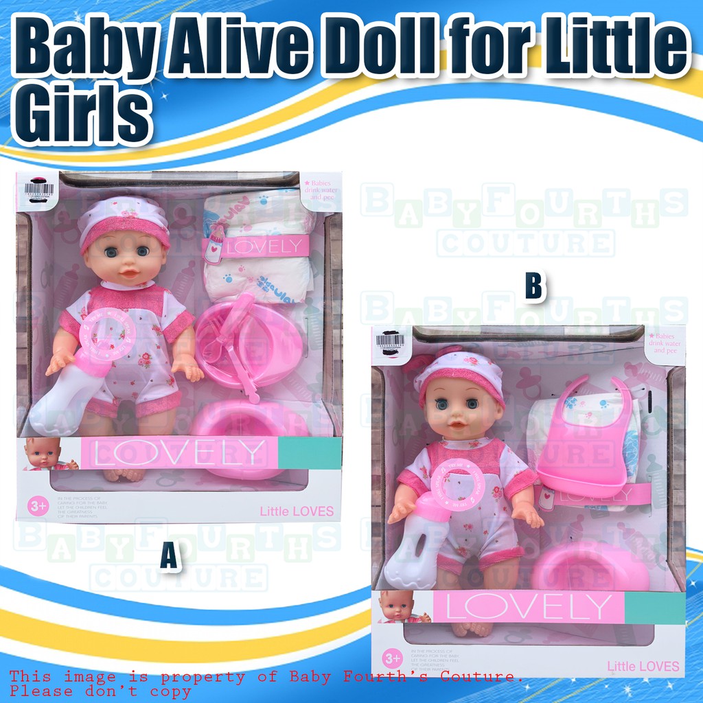 COD Baby Alive Cute Doll for Little Girls with Diaper & Potty Training ...