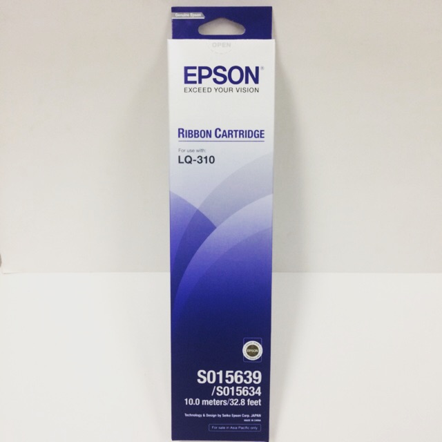Epson Ribbon Cartridge LQ-310 S015639/S015634 | Shopee Philippines