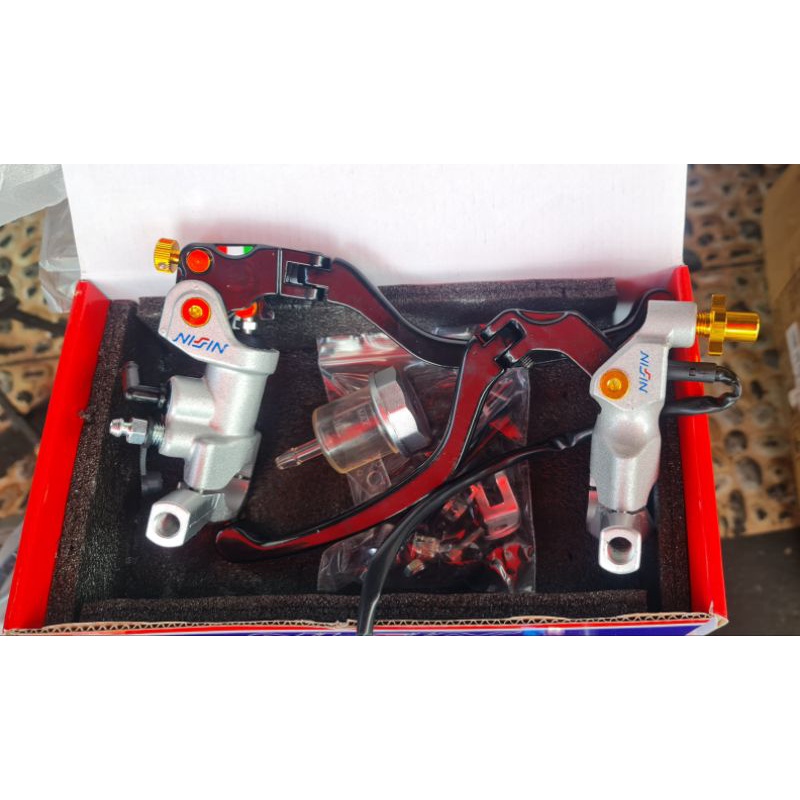 Nissin Brake master set (Left and Right) | Shopee Philippines