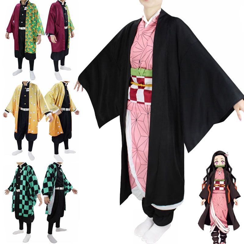 Slayer No Kimetsu Yaiba Kamado Nezuko Cosplay Costume With Exquisite ...