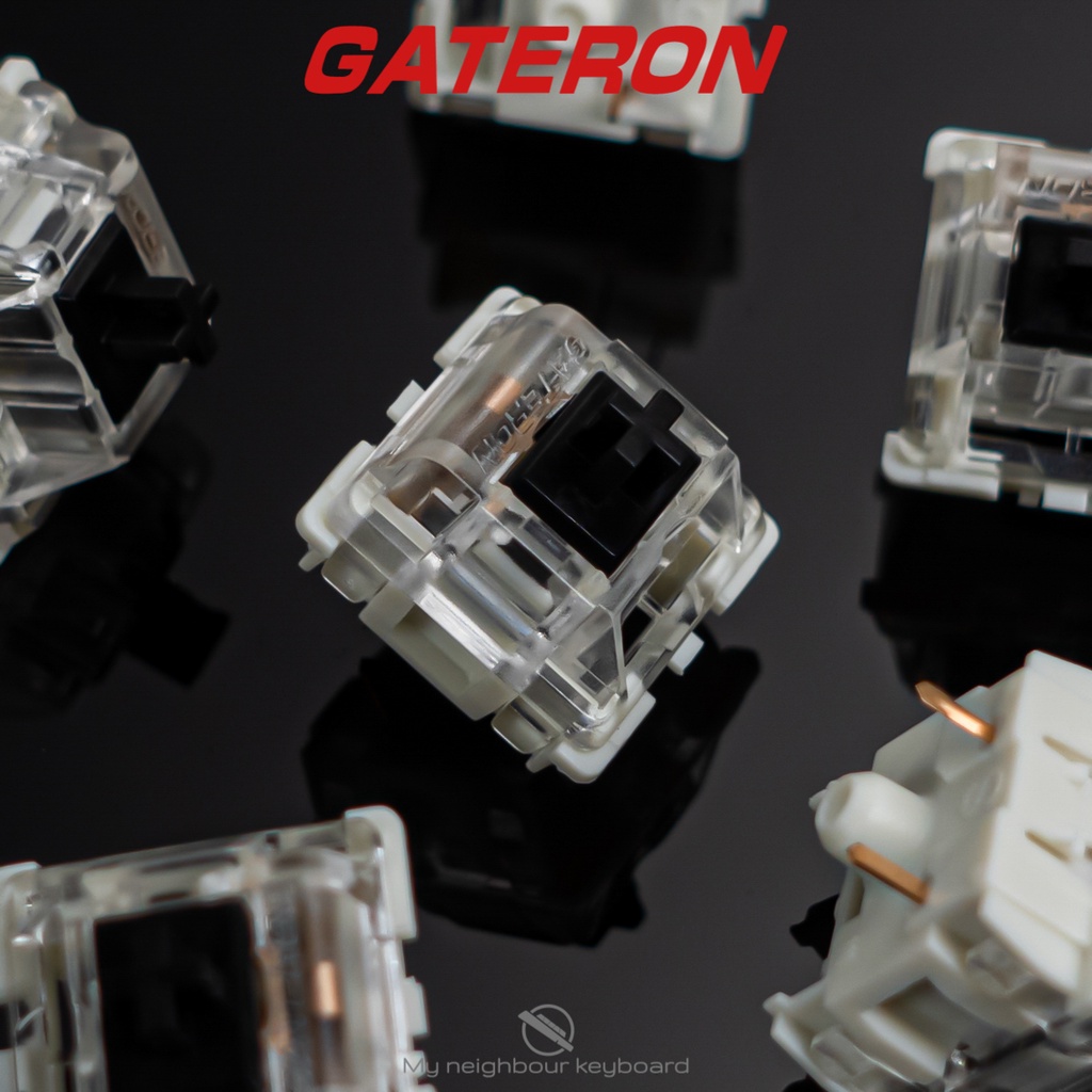 Gateron KS-9 Black Linear Switch 3-Pin PCB Mechanical Keyboard | Shopee ...