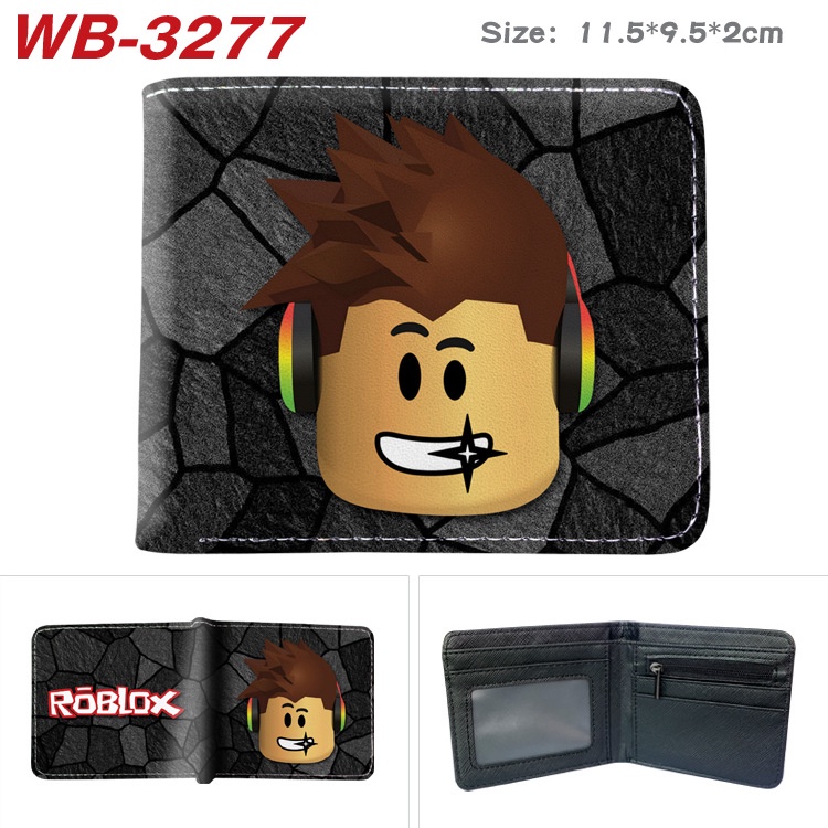 Roblox Wallet Short Half Fold Coin Purse Male Female School Student ...
