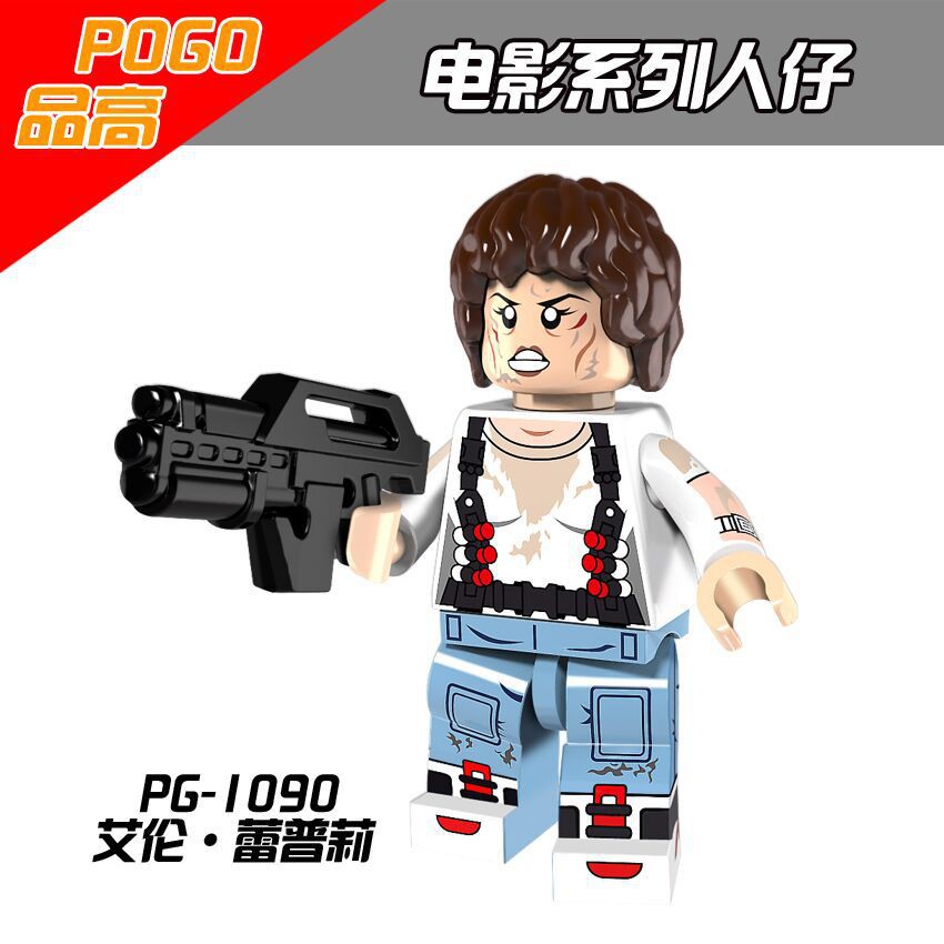POGO 1090 PG1090 Ellen Ripley from Alien minifigure (bricks compatible ...