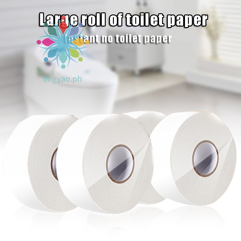 1roll Soluble Big Paper Towels Roll Toilet Roll Tissue Smooth Toilet ...