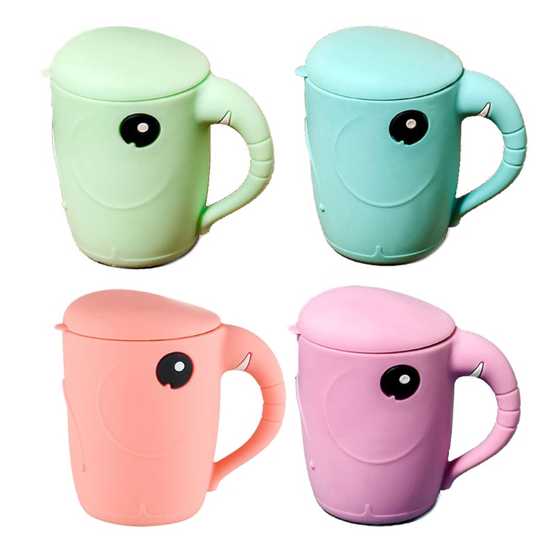 mtt Baby Feeding Cups Cute Cartoon Baby Learning Cups Grade For ...