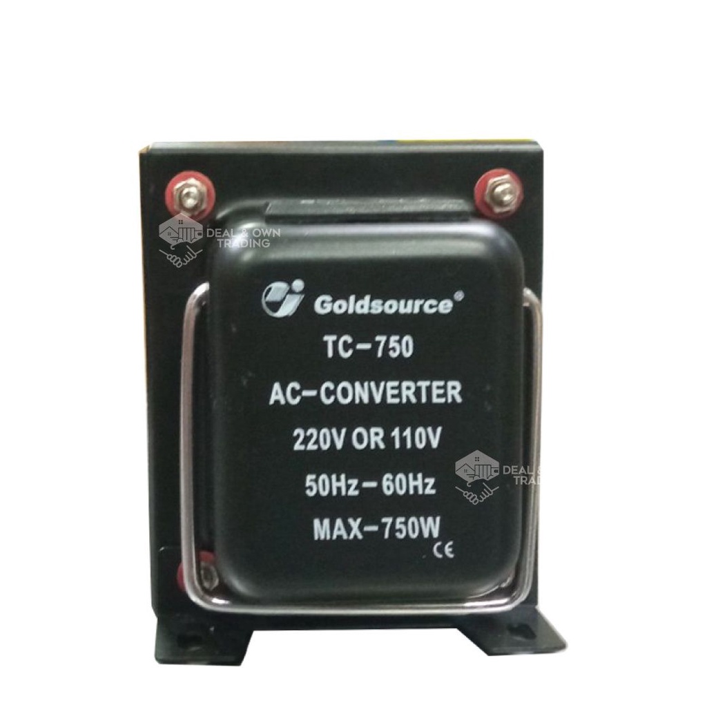 Goldsource TC-750 / TCH-750 Step Up Step Down Transformer 750 Watts ...