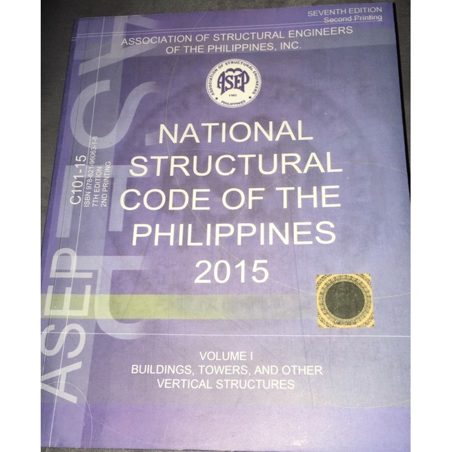 National Structural code of the philippines 2015 | Shopee Philippines
