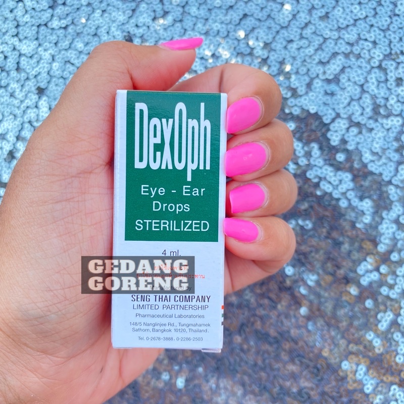 MATA Dexoph Eye Drops And Chicken Ears 100% ORIGINAL THAILAND | Shopee ...