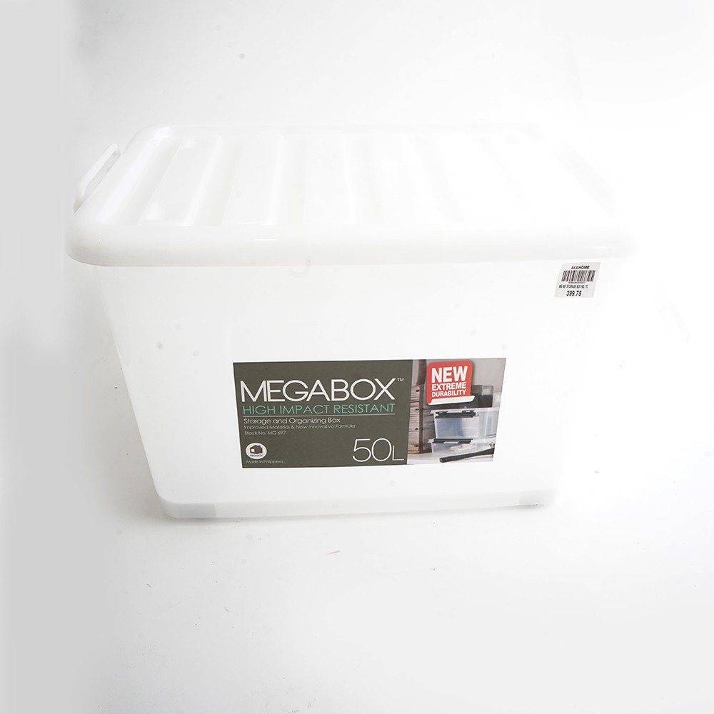MEGABOX STORAGE BOX 50L | Shopee Philippines