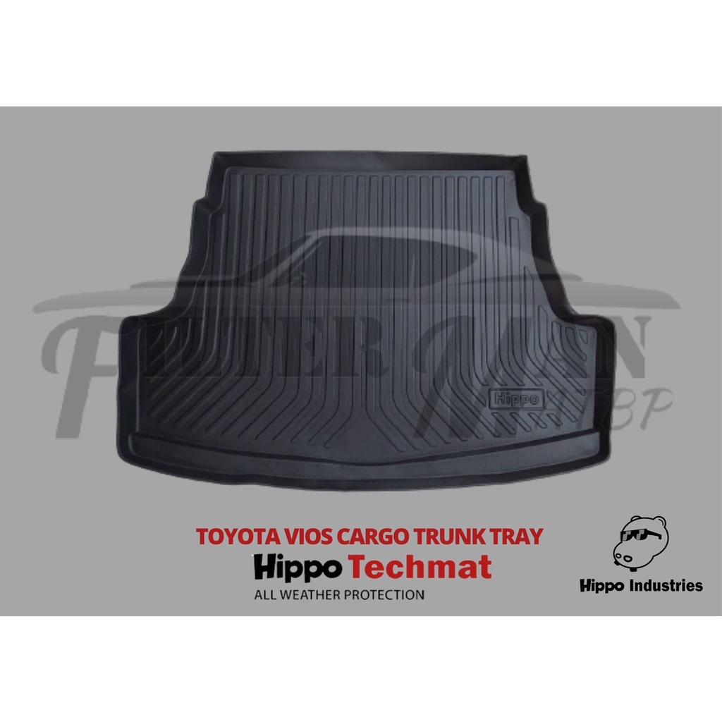 TOYOTA VIOS 2013-2023 Hippo Techmat Pro Cargo Trunk Tray V1 | Shopee ...