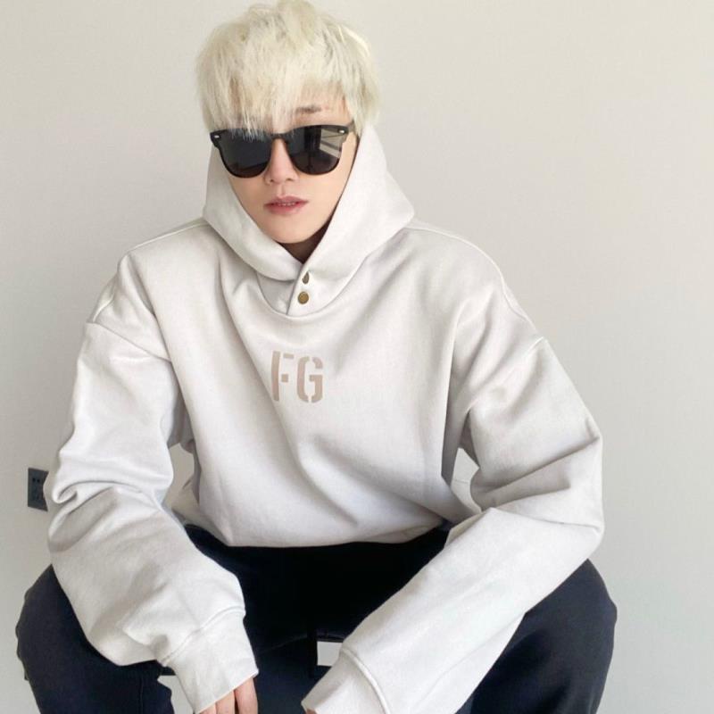 Fear Of God Main Line Fg Letter Hooded Sweater Men S Fog Seventh Season ...