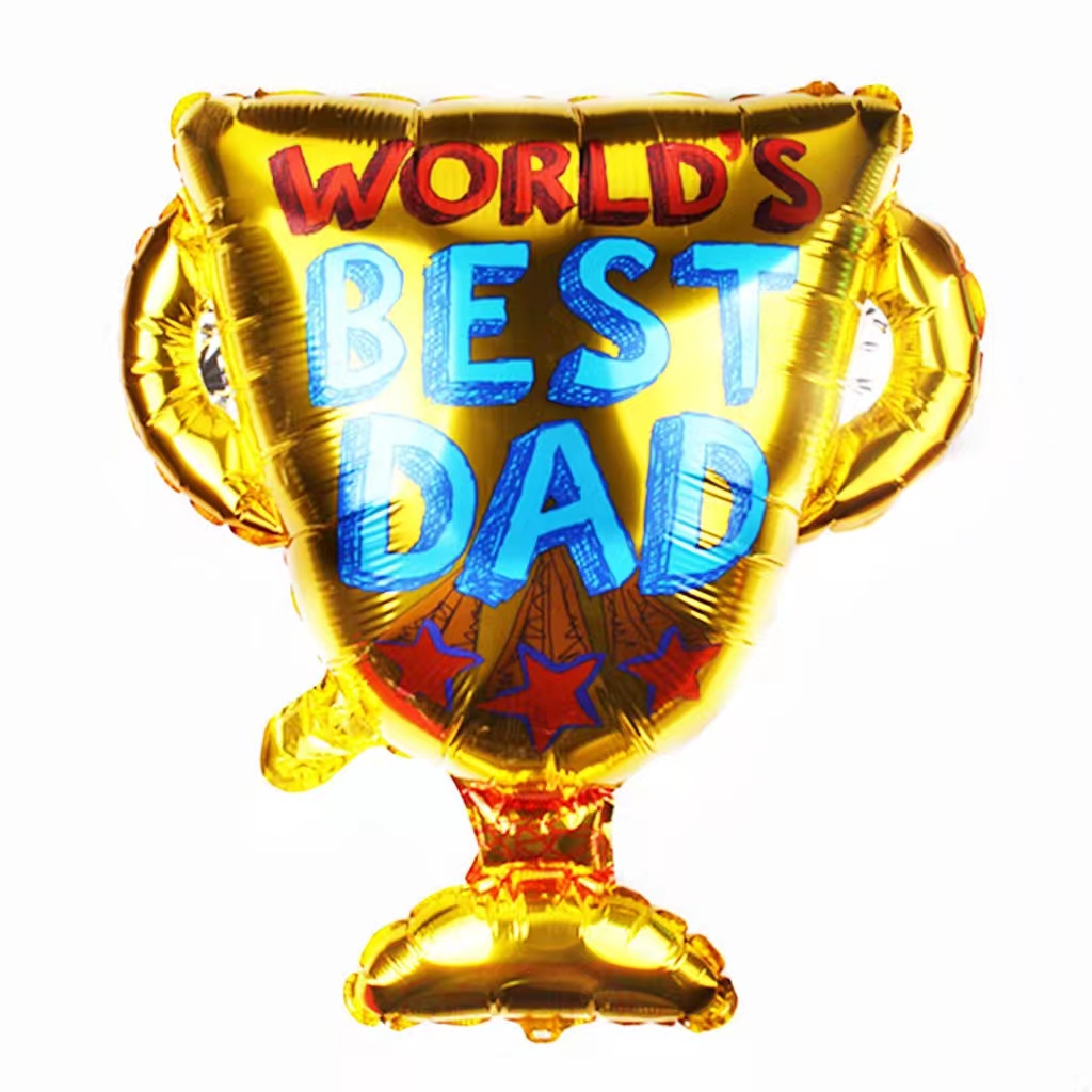 26 Inches Happy Father S Day Theme Gold Best Dad Trophy Party