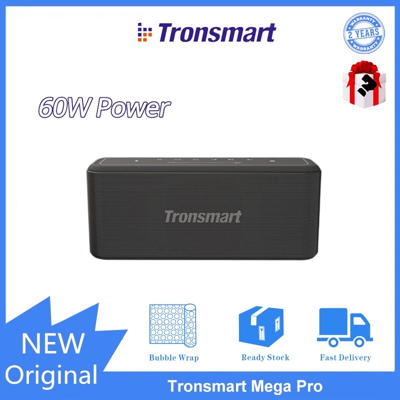 Tronsmart Mega Pro Bluetooth Speaker 60W Portable Music Player NFC ...