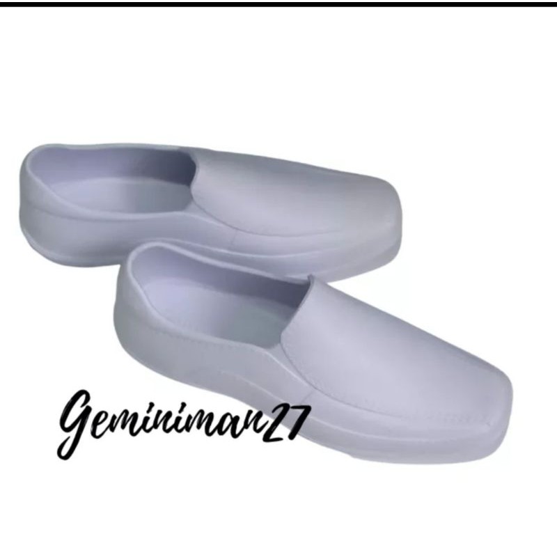 W3 Splasher White Shoes Black Shoes Slip On Rubber Unisex For Him Men ...