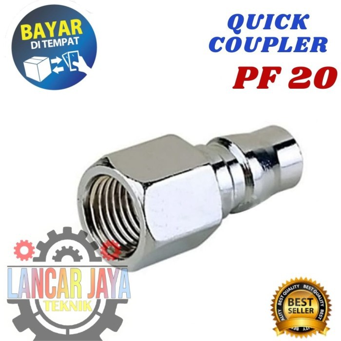 Quick COUPLER PF20 Air Hose Connection Compressor COUPLER PF20 | Shopee ...