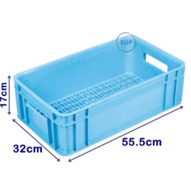 Plastic Industrial Basket / Plastic Basket / Rectangle Basket / Bakul ...