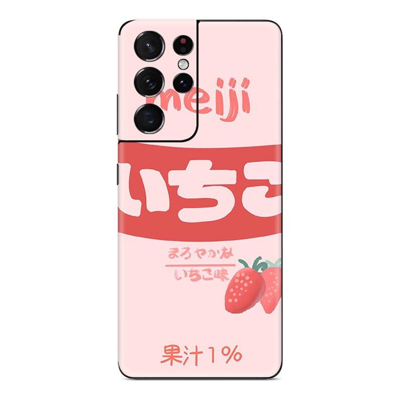 3M Material Wrap for Samsung S21 Ultra Plus Note 20 Ultra Milk Tea ...