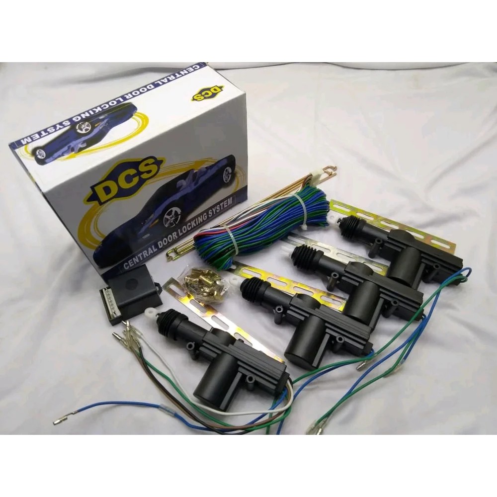 Central Lock Sentral Lock Set 4 Universal Doors for All Art Racing Cars ...