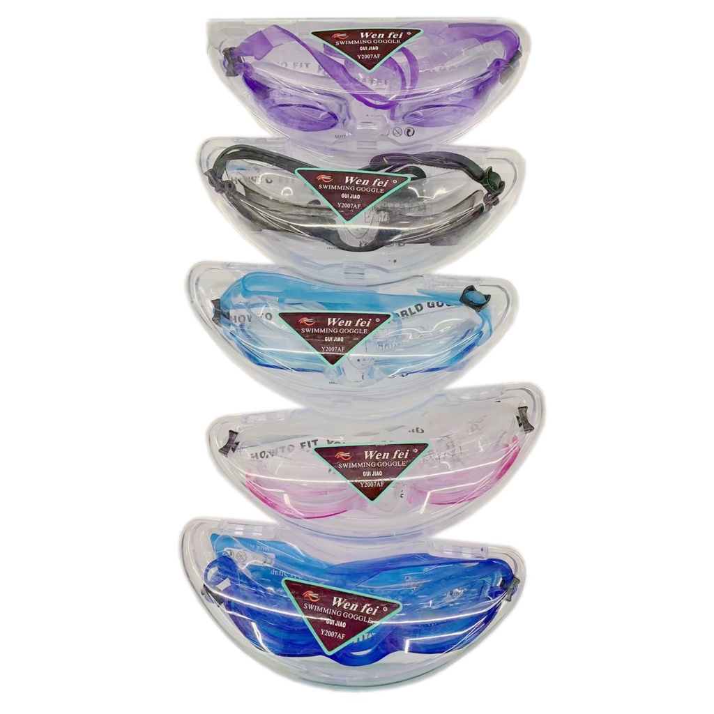 BGC Googles Swimming Diving Goggles Adjustable and transparent rubber ...
