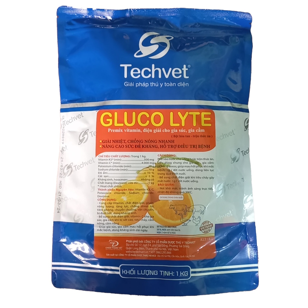 Gluco LYTE 1KG (Discharge Heat, Heat, Improve Resistance) | Shopee ...