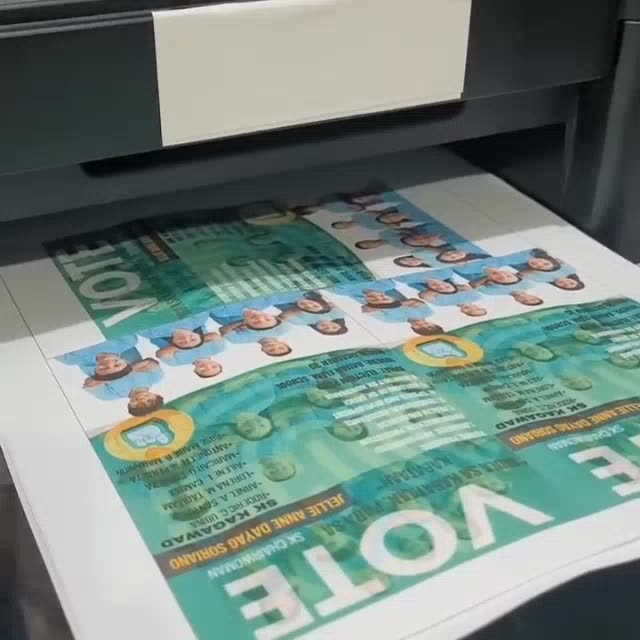 Election Tarpaulin Poster, Flyers & Stickers (Campaign Materials ...