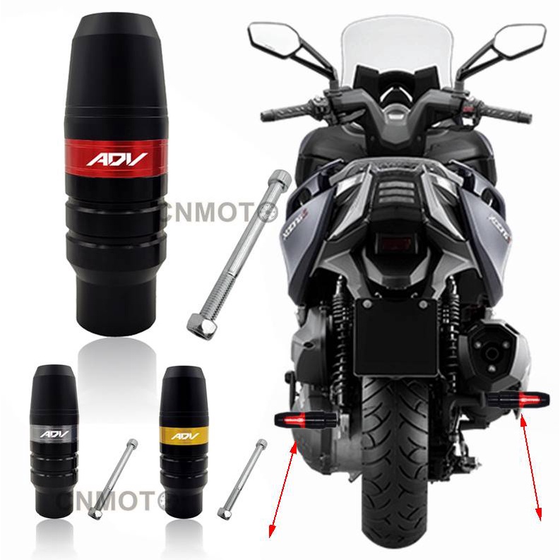 For HONDA ADV 150 160 2019-2023 Crash Pads Exhaust Pipe Guard Slider ...