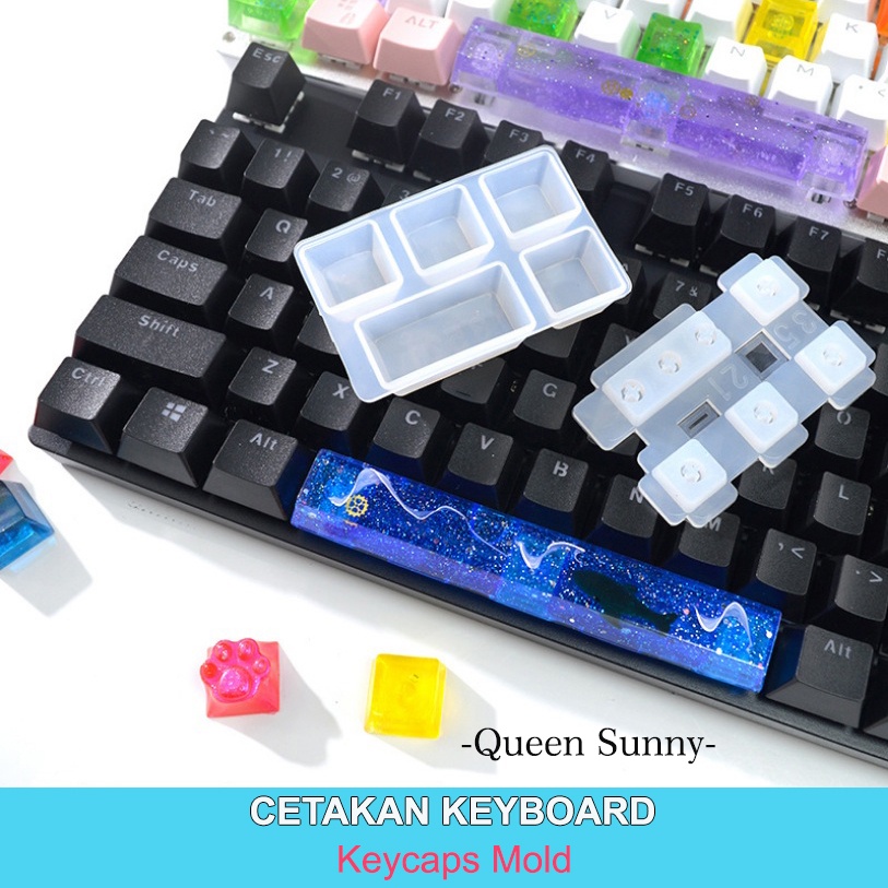 Silicone Keycaps Shape Resin Mold for Mechanical Keyboard Silicone ...