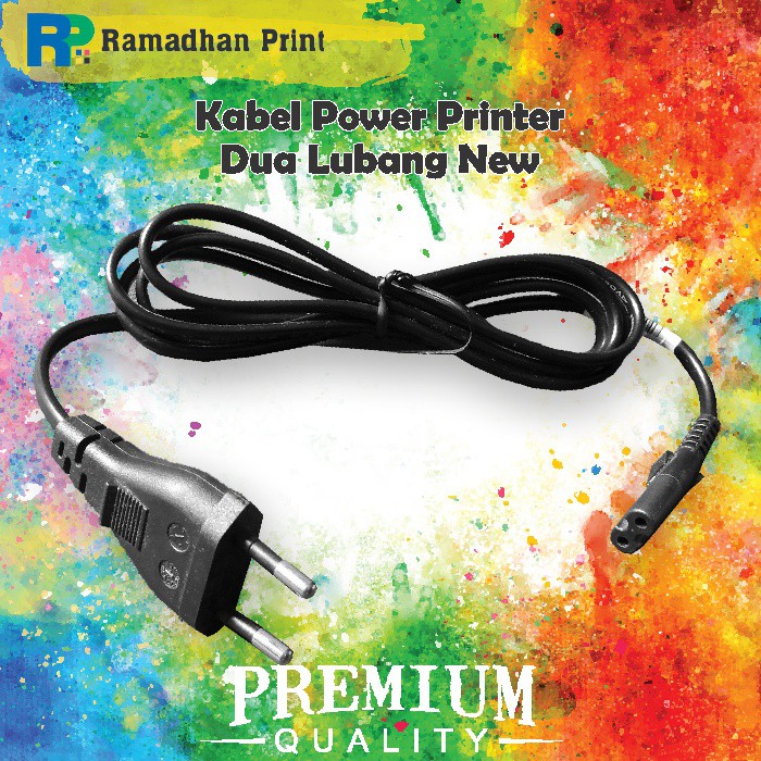 2 hole Electrical Power Cable for PS Radio Tape AC Printer Cord Adapter ...