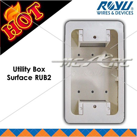 Royu Utility Box Surface Type RUB2 | Shopee Philippines