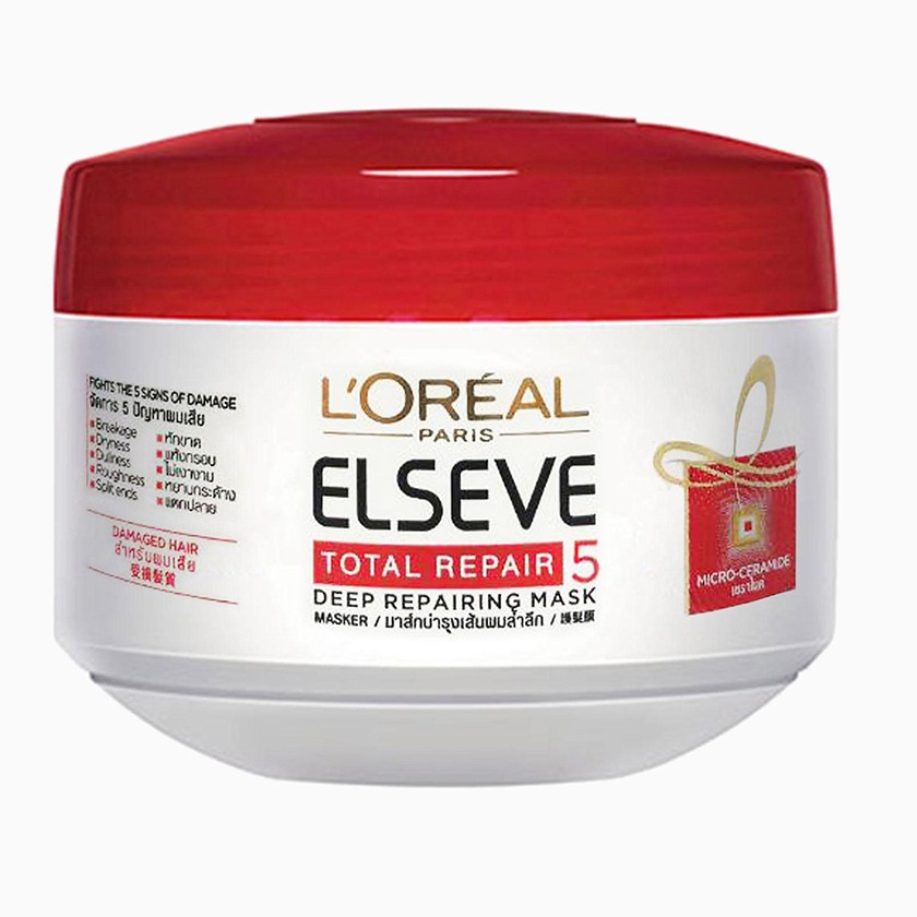 L'Oreal Paris Elseve Total Repair 5 Mask 200ml | Shopee Philippines