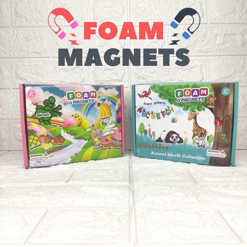 Magnetic Animals and Food Fridge Magnets for Toddlers Educational Toys by WISHLAND | Shopee ...