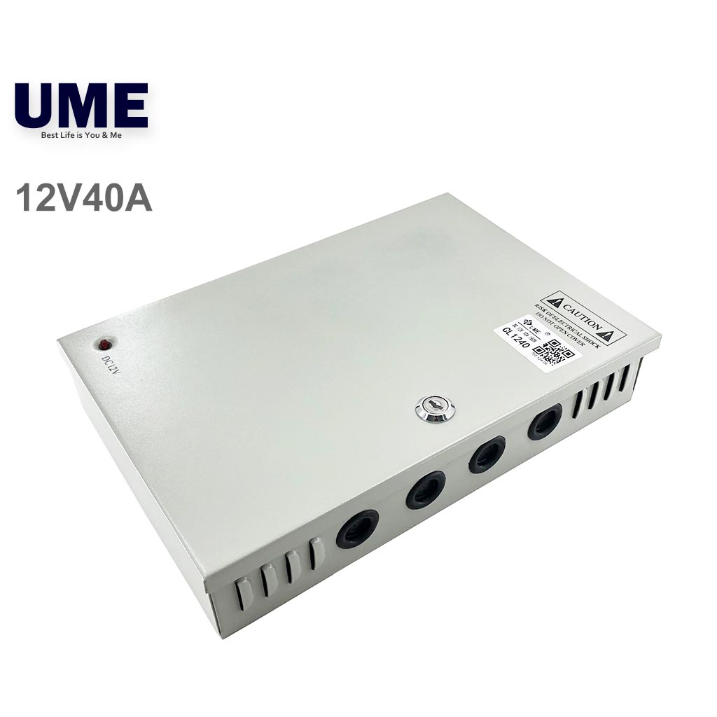 DC 12V 5A 10A 20A 30A 40A Centralized Power Supply Adapter UME CCTV COD ...