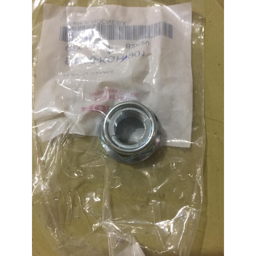 HONDA AXLE NUT 12MM (BEAT/WAVE/XRM/PCX150/ZOOMER) 90306-KGH-901 ...