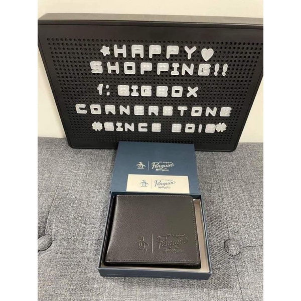 Original Penguin Leather Bifold Mens Wallet | Shopee Philippines