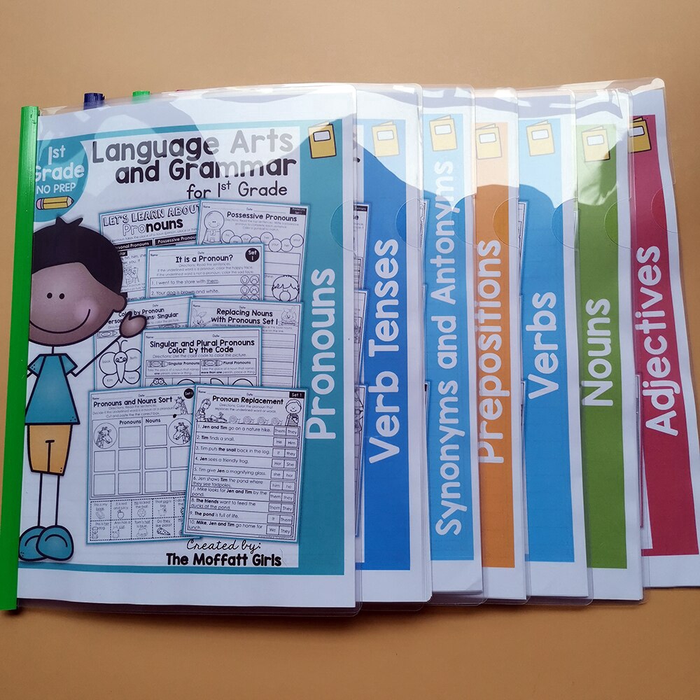 English Homework Grammar Bundles Grade 1 Sentence Interactive Phonics ...