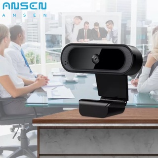 Ansen Webcam for Pc Laptop Online Class 720P Hd Usb Web Camera With Mic ...