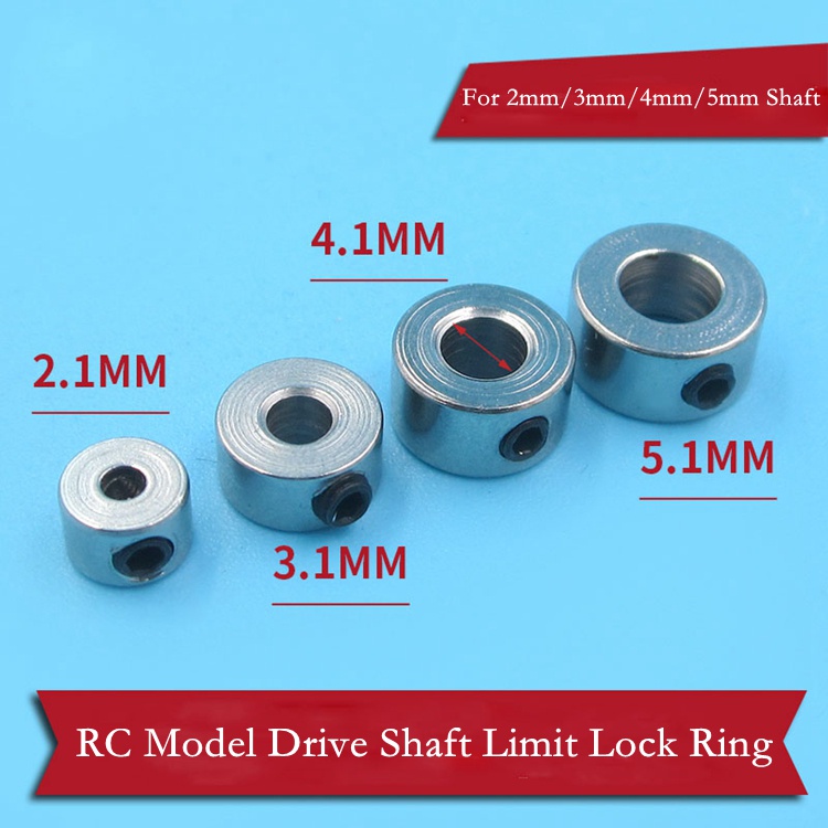 RC Model drive shaft limit lock ring 2mm/3mm/4mm/5mm anti-fall shaft ...
