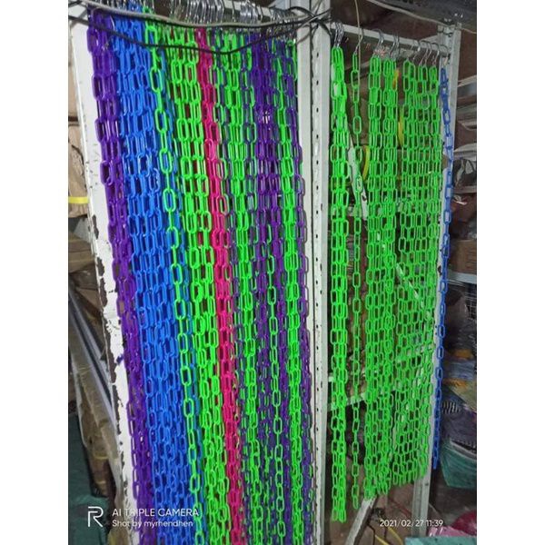 Plastic and metal chain. | Shopee Philippines