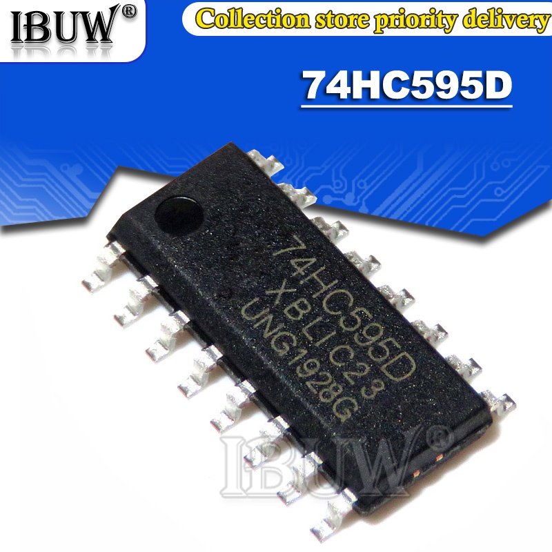 10PCS SN74HC595D SOP16 74HC595D SOP-16 74HC595 SOP Logic Chip | Shopee Philippines